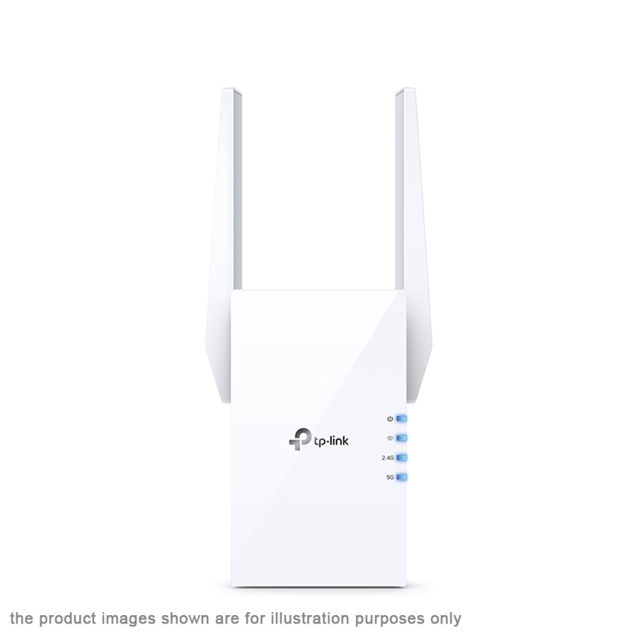 TP-LINK RE605X AX1800 WiFi 6 Dual Band Range Extender Repeater OneMesh ...
