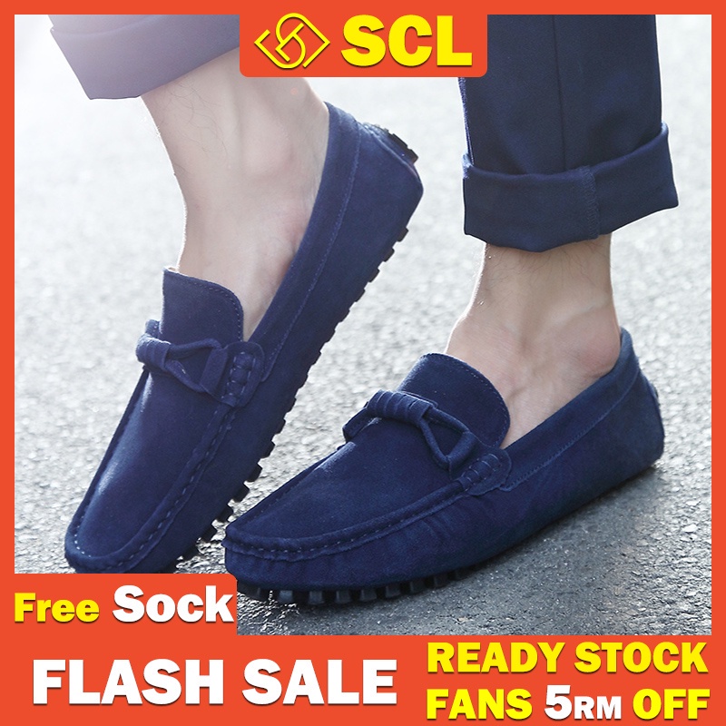 SCL High Quality Loafers lelaki /Men's Casual Loafers /Rounded Toe ...