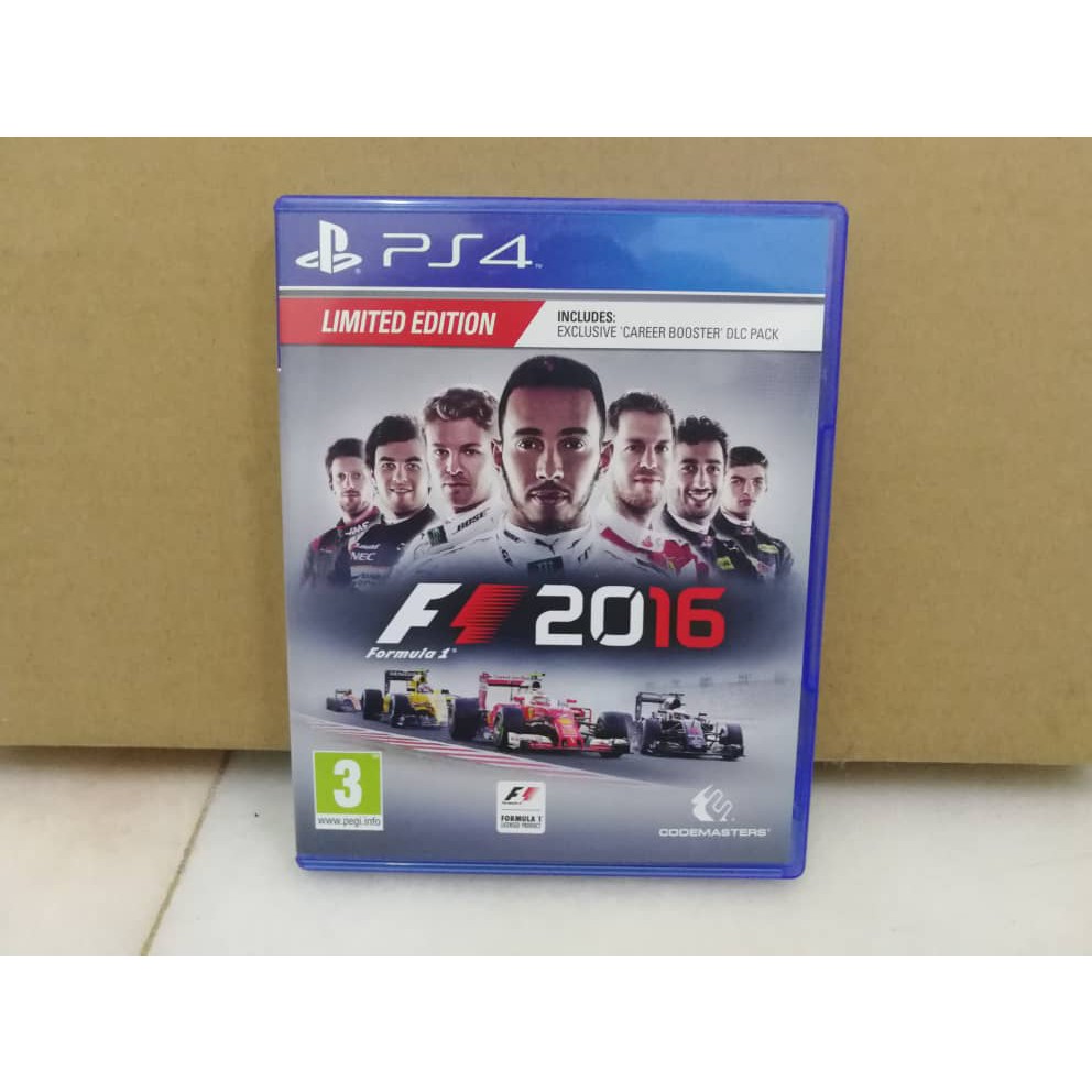 (Used) Ps4 Formula 1 2016 F1 | Shopee Malaysia