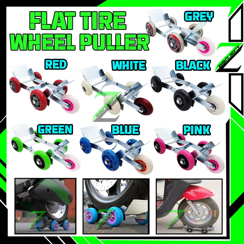Emergency Roller Lifter Flat Tire Wheel Puller/Penarik Roda Tayar ...