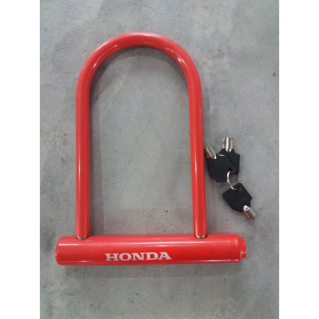HONDA U LOCK RED ORIGINAL | Shopee Malaysia
