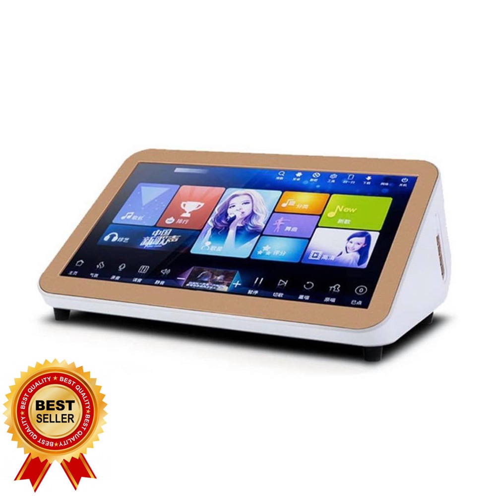 【Full Set !!!】Karaoke System Player Amp Speaker Microphone Song Player ...