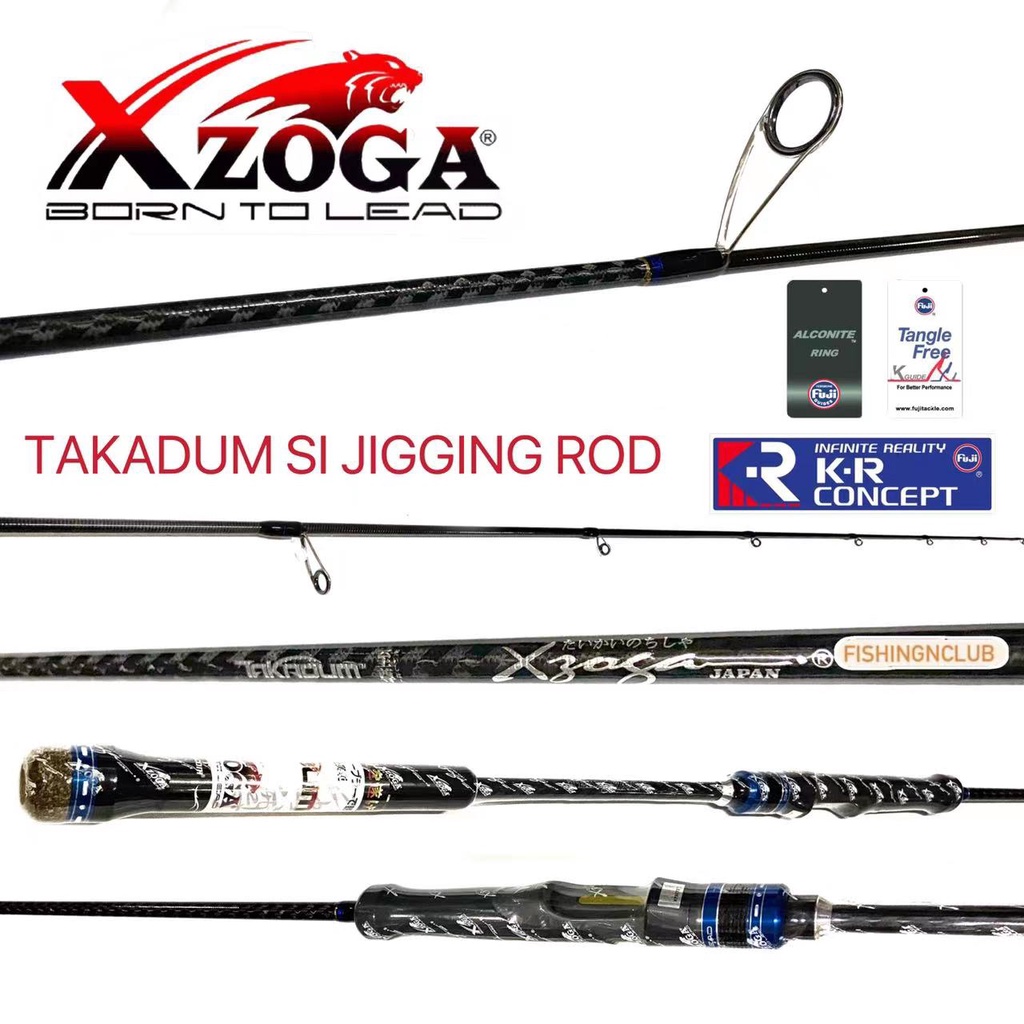XZOGA TAKADUM SPINNING/BAITCAST BOTTOM ROD | Shopee Malaysia