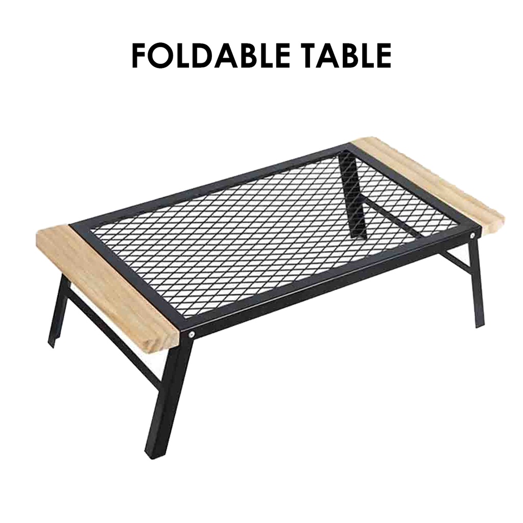 CAMPING ZONE OUTDOOR CAMPING FOLDING TABLE PORTABLE FOLDABLE DINING ...