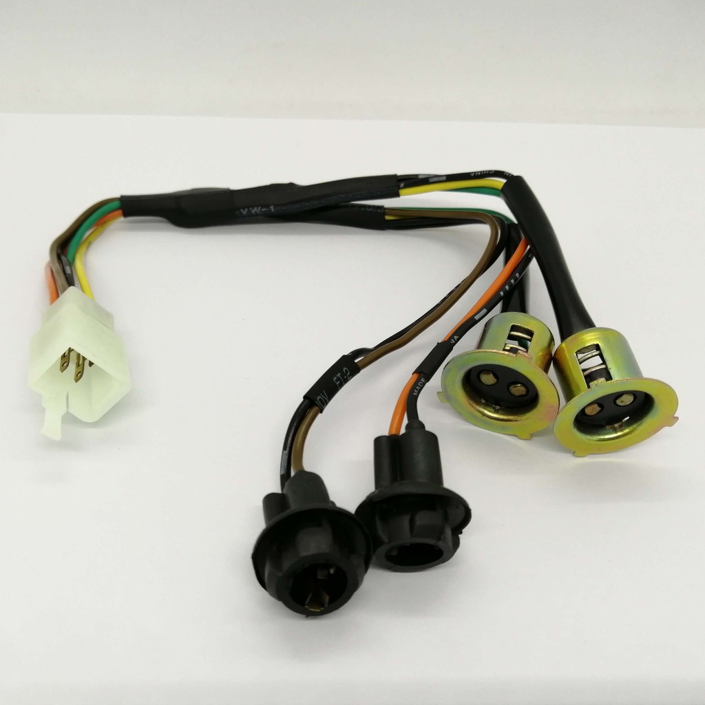 HEAD LAMP SOCKET NOUVO-S/NOUVOS/LC135 V1/V2/V3 RG110/KRISS120/GT128/Y110 SS2/KRISS110/ICON ...