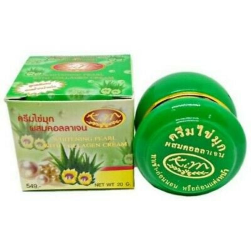 Kim Whitening Pearl and Snowlotus Cream / Kim Kunyit / Kim Serum / Kim ...