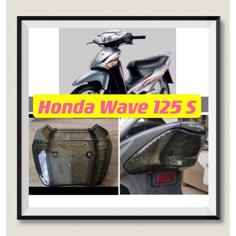 wave 125s cermin gelap lampu belakang 125 s xtrm💯 | Shopee Malaysia