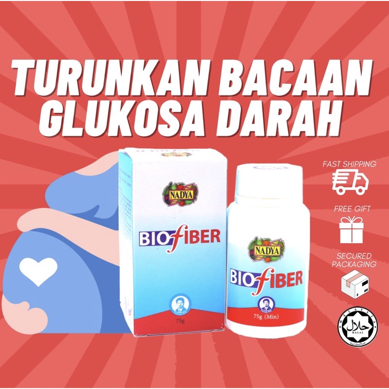 BIOFIBER Bio Fiber Over The Counter Turun Gula Dalam Darah Diabetes Ibu ...