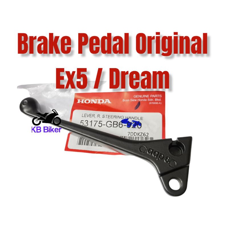 Original Aap HONDA EX5 HIGH POWER EX5 DREAM BRAKE LEVER (BLACK) / Oem ...