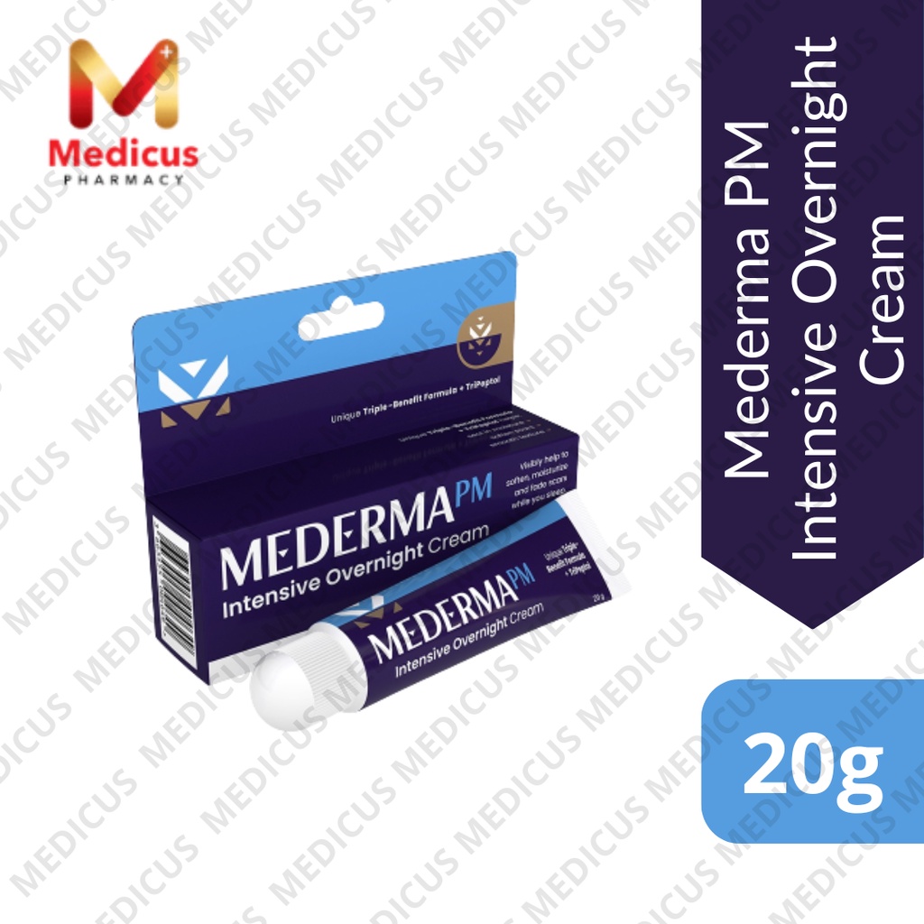 Mederma PM Intensive Overnight Cream for Scar 20g (Exp: 09/2024 ...