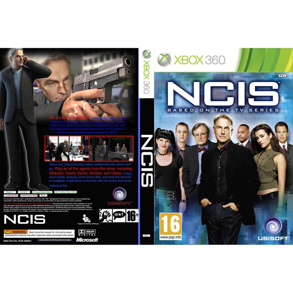 Xbox 360 NCIS Based On The TV Series (mod) | Shopee Malaysia