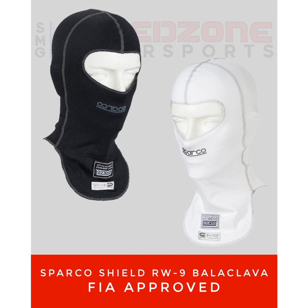 Sparco Shield RW 9 Balaclava - FIA Approved (Speedzone) | Shopee Malaysia