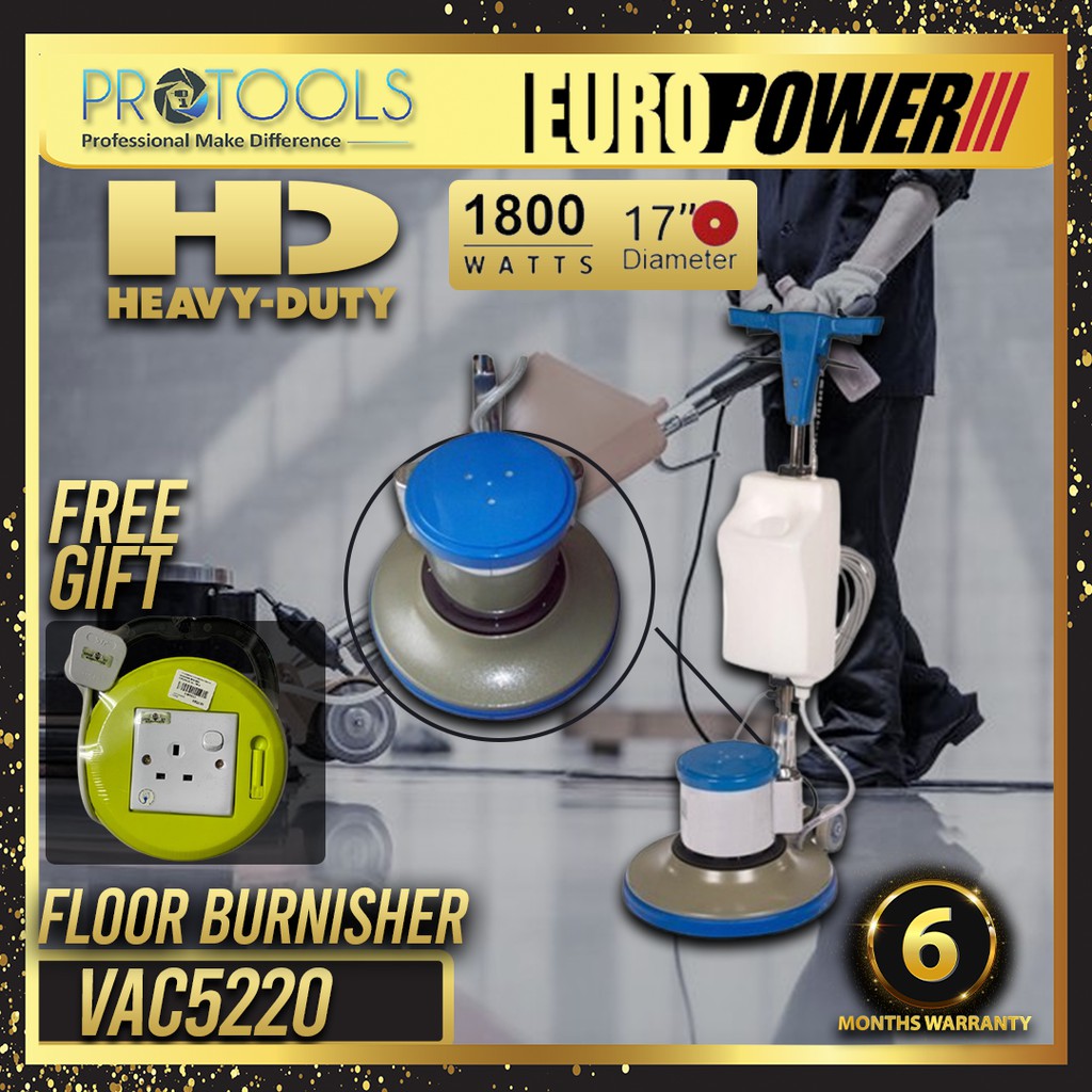 EuroPower /VOMAX/ EuroX VAC5220 17" Floor Polisher / Burnisher | Shopee ...
