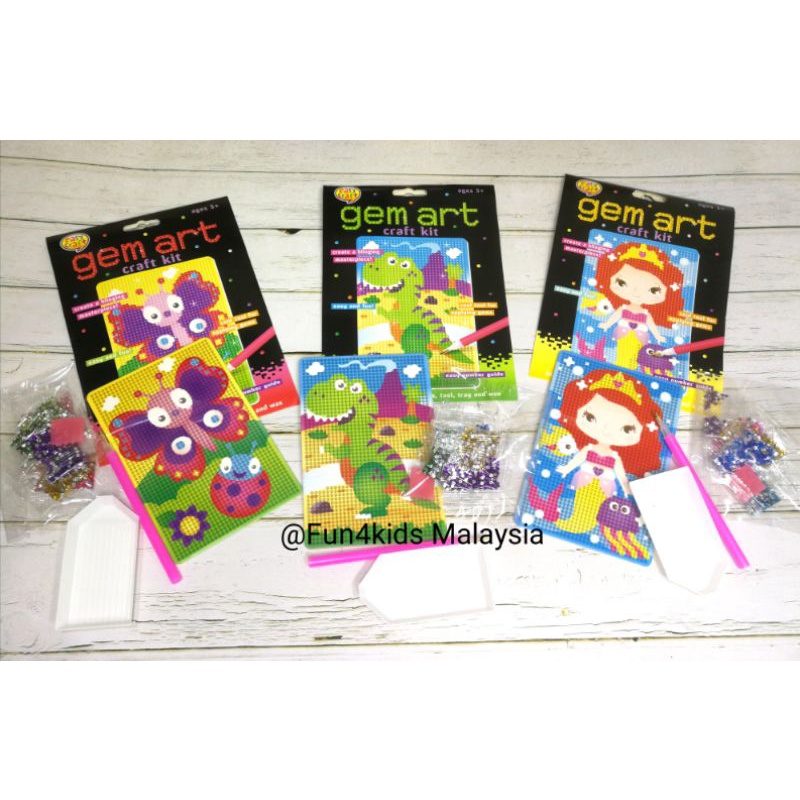 Early Years / Primary School Craft / Party Filler | Gem / Diamond Art ...