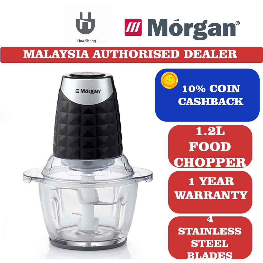 Morgan Chopper With Garlic Peeler (300W) MCP-30P | Shopee Malaysia