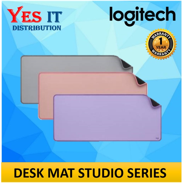Logitech Desk Mat Studio Series Multifunctional Large Desk Pad Extended ...
