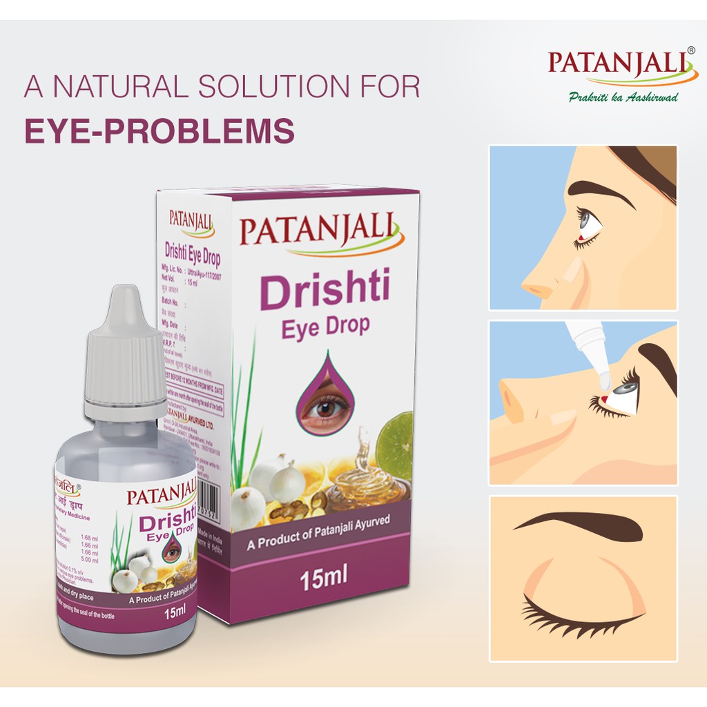 PATANJALI Drishti Eye Drops 10ml | Shopee Malaysia
