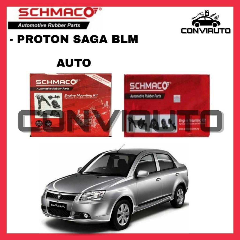 PROTON SAGA BLM AUTO SCHMACO ENGINE MOUNTING KIT SET (4Pcs in 1 Set ...