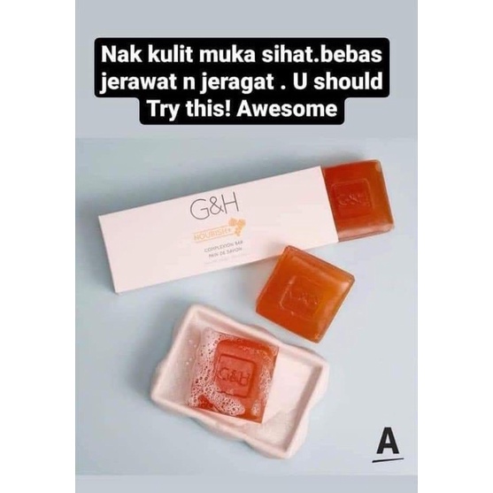 Sabun Madu G&H Complexion Bar Soap (honey) | Shopee Malaysia