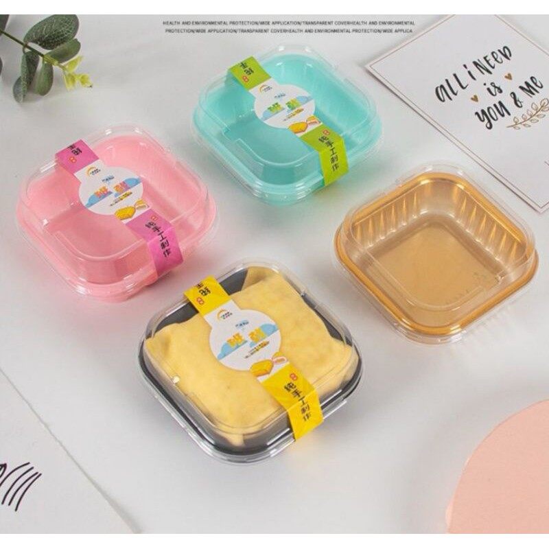 AR - (10PCS) Dessert Box/Pastry /Snack box/Cake box /Mini CupCake Box ...