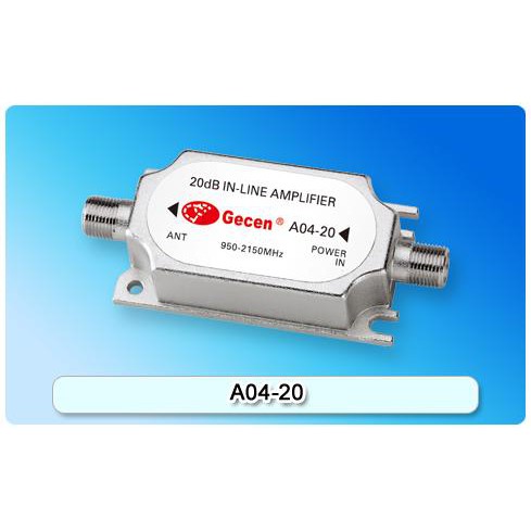 Gecen A04-20 In-Line Amplifier Satellite Signal Booster LNB | Shopee ...