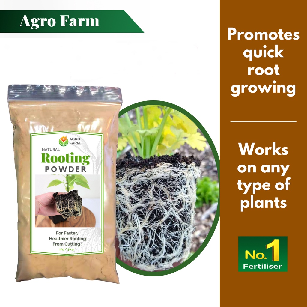Agro Farm Rooting Powder / Penggalak akar pokok / Rooting hormone ...