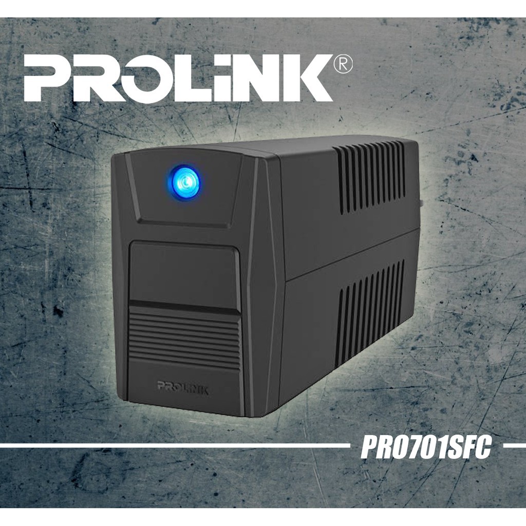 PROLINK PRO701SFC LINE INTERACTIVE UPS SUPER FAST | Shopee Malaysia