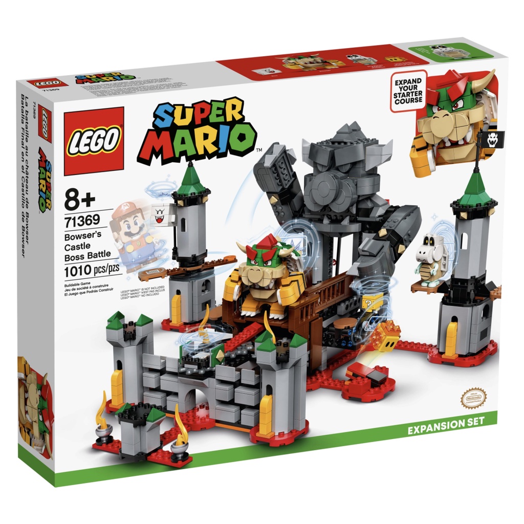 [BrickMonster] Lego 71369 Super Mario Bowser's Castle Boss Battle ...