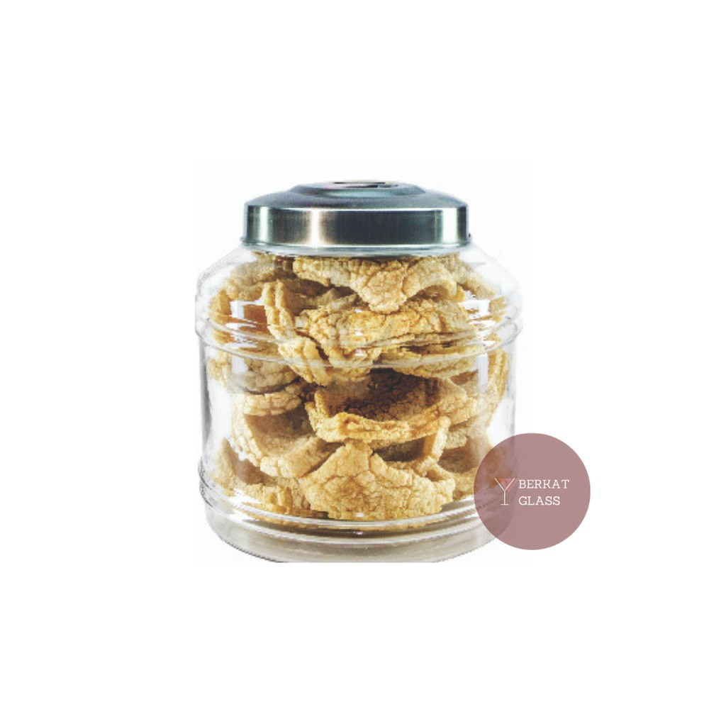 Glass Jar / Clear Jar / Snack Jar / Cracker Jar / Pickle Jar 7 Seal 11 ...