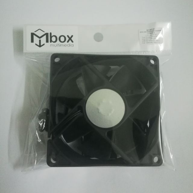 MBOX 8cm computer case cooling fan (F-8CM) 1200RPM | Shopee Malaysia