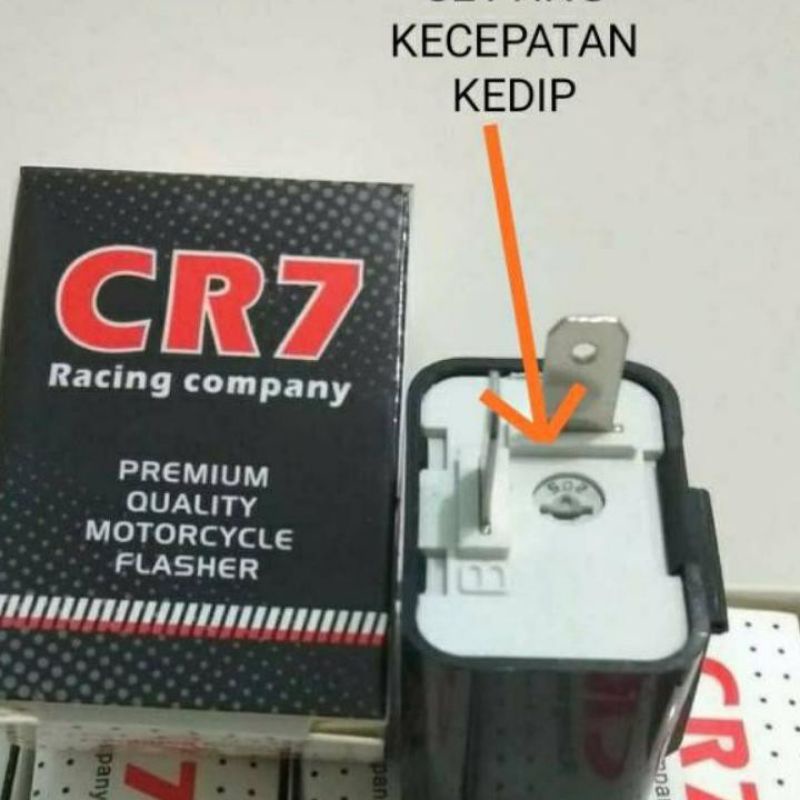 CR 7 LED Flasher Light - Adjustable Fast Blinking Signal | Shopee Malaysia