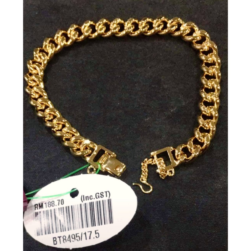 ORIGINAL ZHULIAN Rantai Tangan saduran emas 999 atau 24k by Zhulian ...