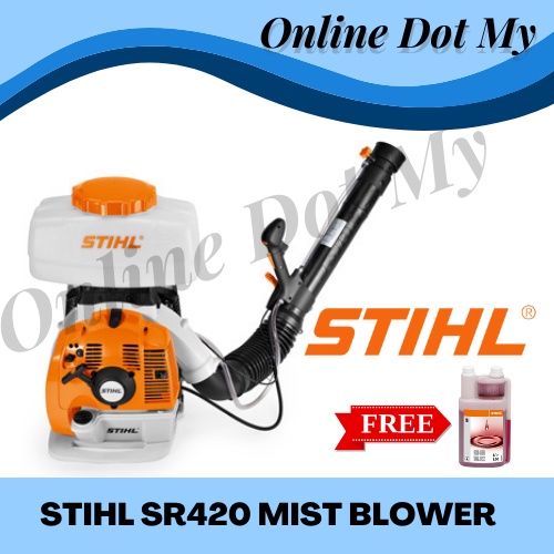 STIHL Mist Blower SR420 Mesin Pump Racun STIHL MIstBlower Spray Pump Racun | Shopee Malaysia
