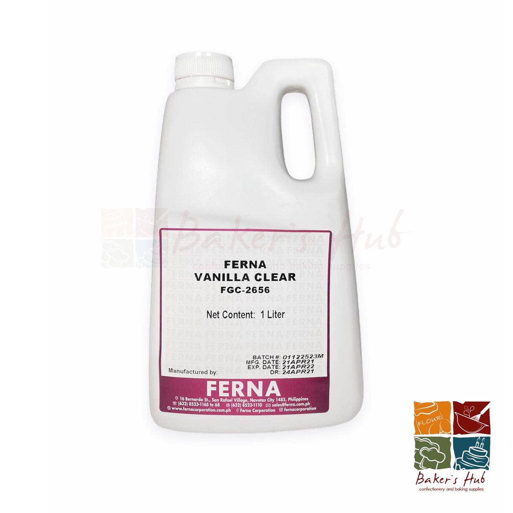 Ferna Vanilla Liquid Flavor 1 Liter | Shopee Malaysia
