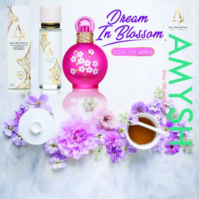 🔥🔥HOT 🔥 VIRAL 🔥🔥 FANTASY IN BLOOM 35ML AMYSH PERFUME | Shopee Malaysia