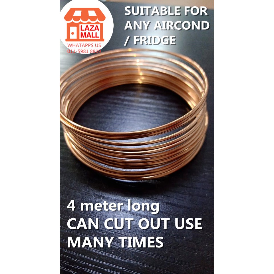 4 METER AIRCOND /Refrigeration Capillary Tube Air Conditioner Copper ...