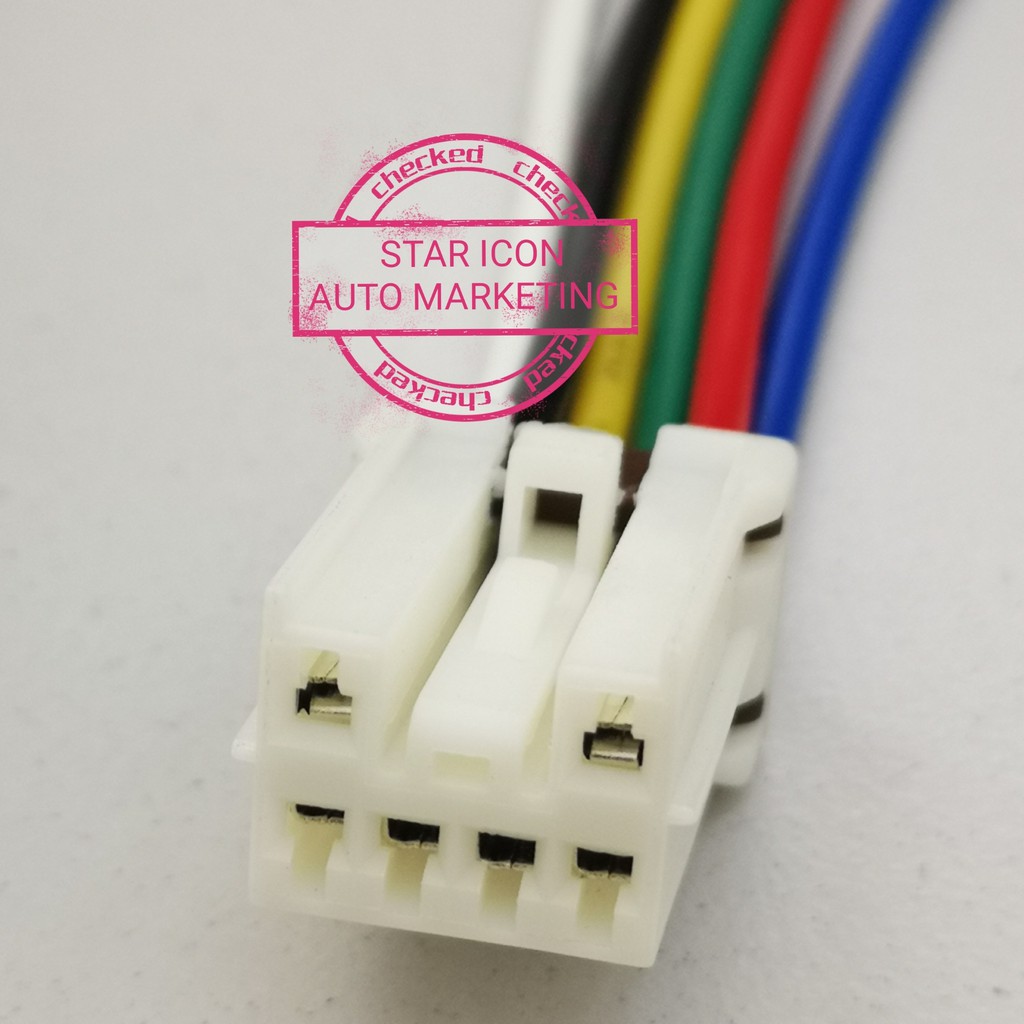 Proton Saga BLM Power Window Main Switch Socket Connector | Shopee Malaysia