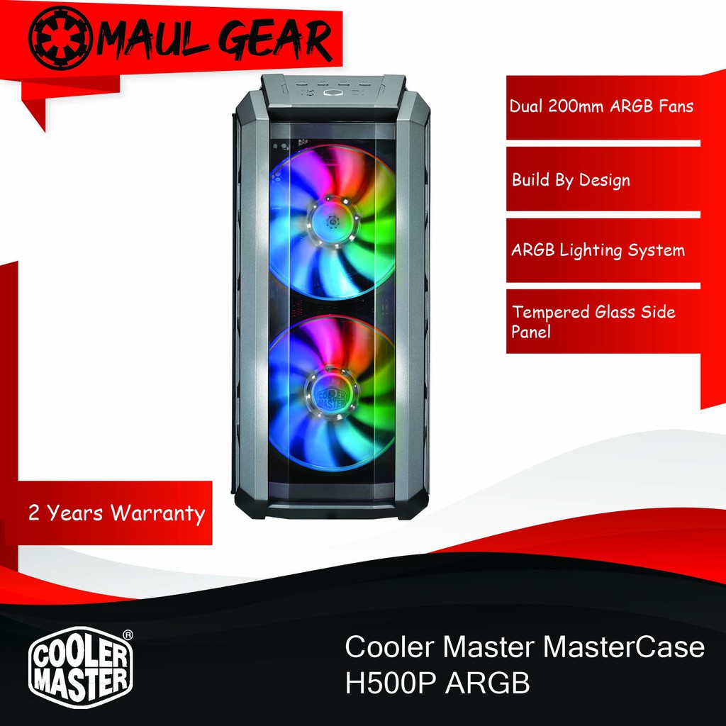 Cooler Master MasterCase H500P ARGB Case | Shopee Malaysia