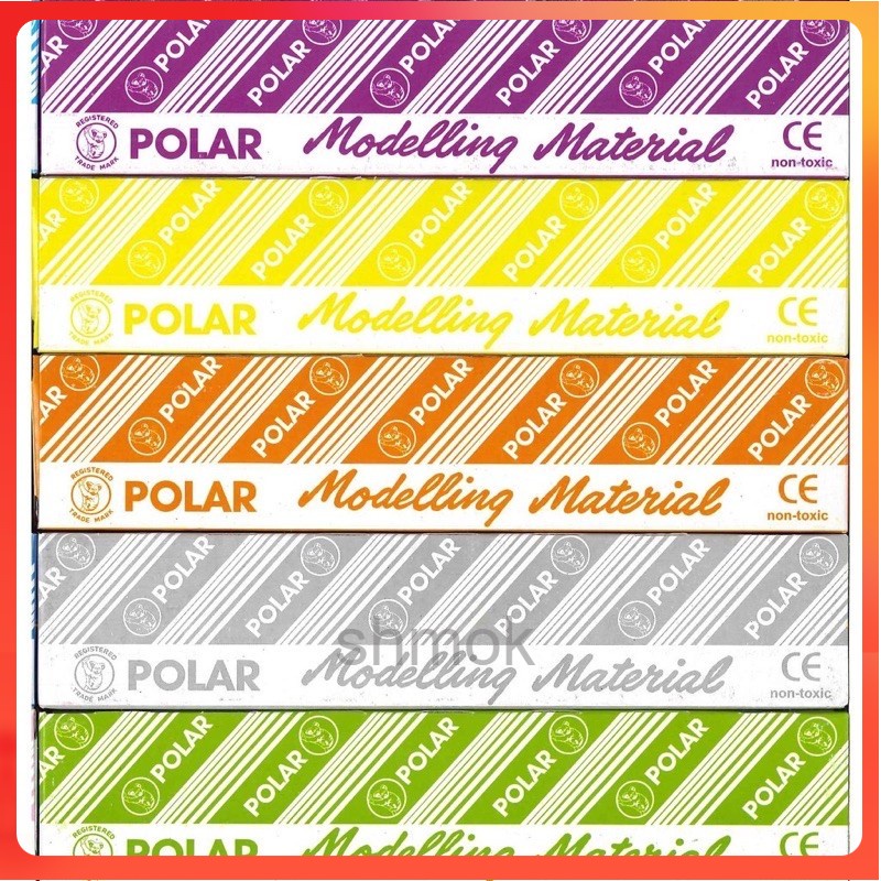 POLAR MODELLING MATERIAL CLAY ( NON-TOXIC ) | Shopee Malaysia