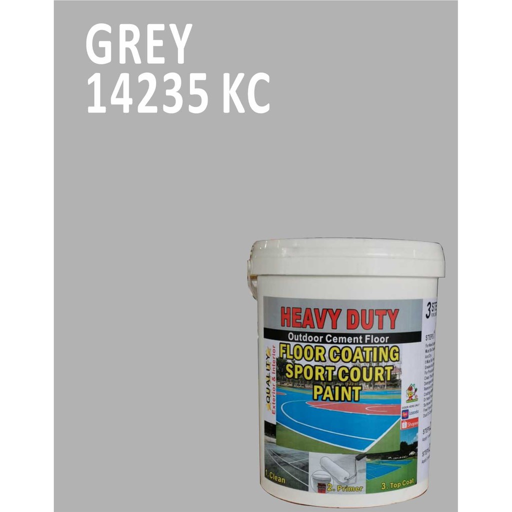 ( 18L ) SPORT COURT PAINT ( HEAVY DUTY ) CEMENT FLOOR COATING ...