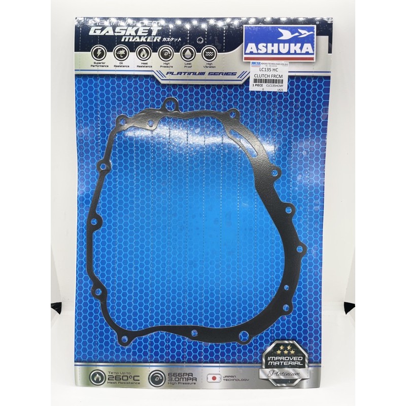 Y15ZR LC135 RS150 MAGNET & CLUTCH GASKET BESI FRCM SPONGECOAT ASHUKA FOR YAMAHA LC135 4S 5S ...