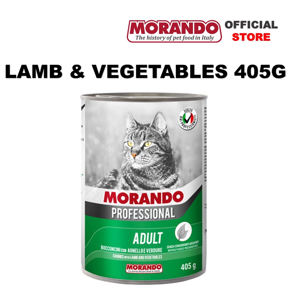 MORANDO PROFESSIONAL Chunks Cat Can Food (405g) | Shopee Malaysia
