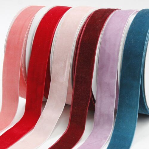 [1 ROLL//9 METERS] 6mm and 10mm Velvet Ribbon for Gift and Decoration ...
