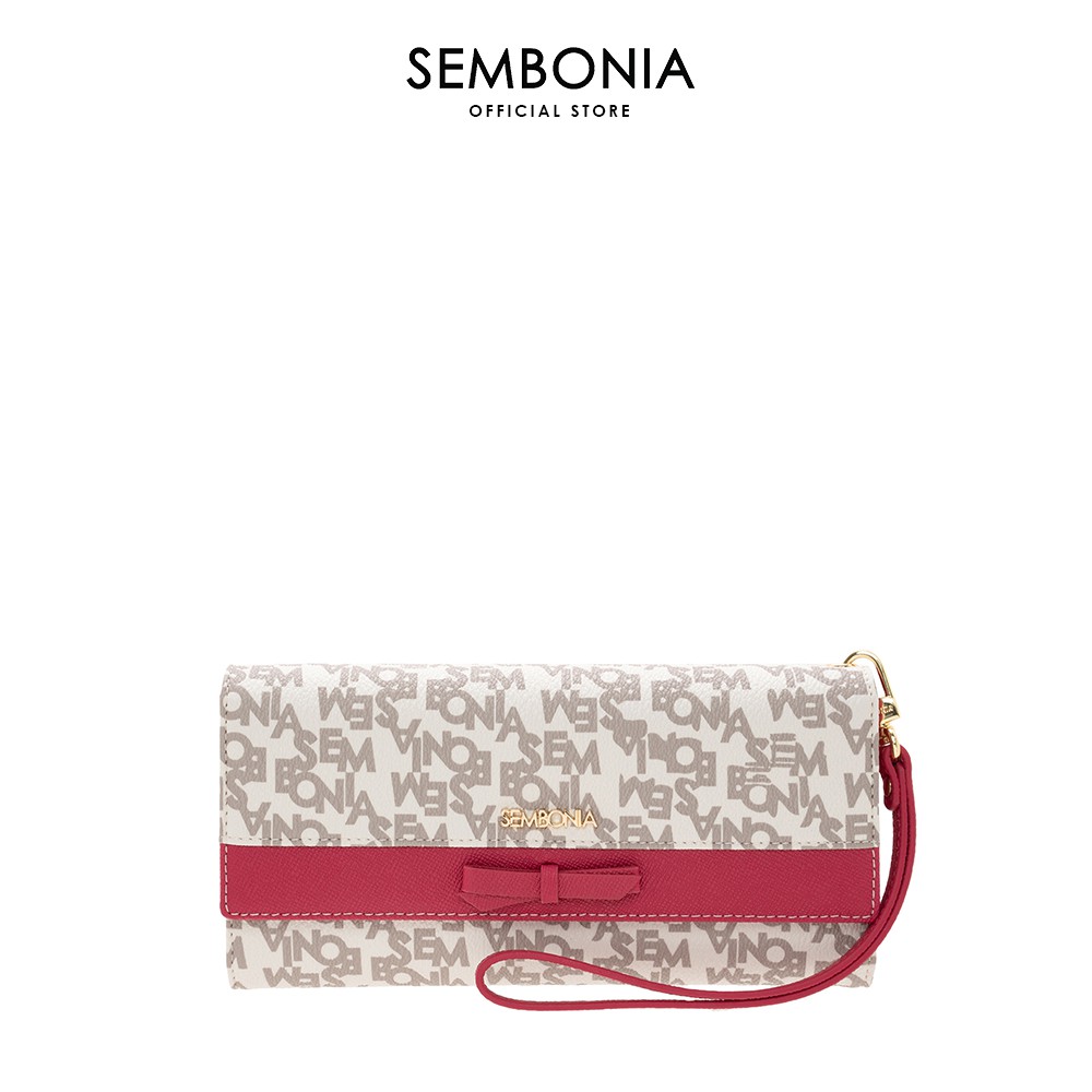 SEMBONIA Blu Marine Large Leather Trimmed Tri-Fold Wallet - 0601620 ...