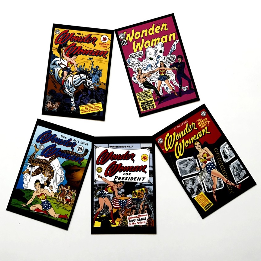 Wonder Woman Postcard - Set C038 (5 pcs) | Shopee Malaysia