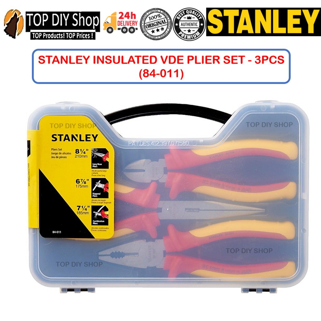STANLEY Tools 84-011 Insulated FATMAX Cutter Wire Cutter Tool Home ...