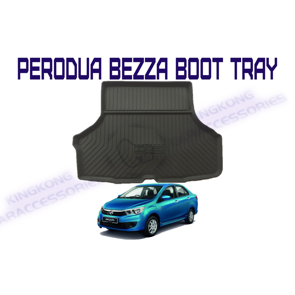 Perodua Bezza Waterproof Non-slip Wear-Resistant Rear Trunk Cargo Boot ...