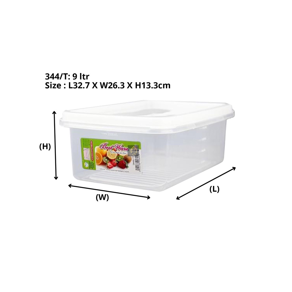 GDH Food Container / Rectangular Container / Freezer Bekas Makanan ...