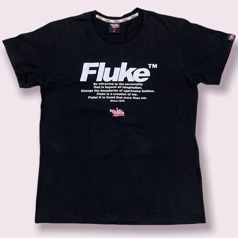 FLUKE T-SHIRT BLACK MEN | Shopee Malaysia