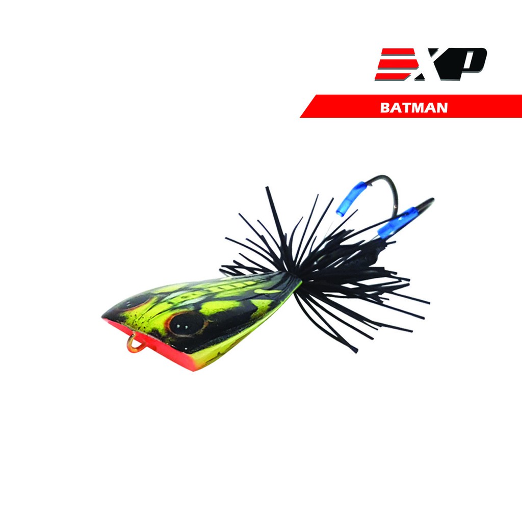 EXP Batman Jump Frog WoodMade Fishing Lure | Shopee Malaysia